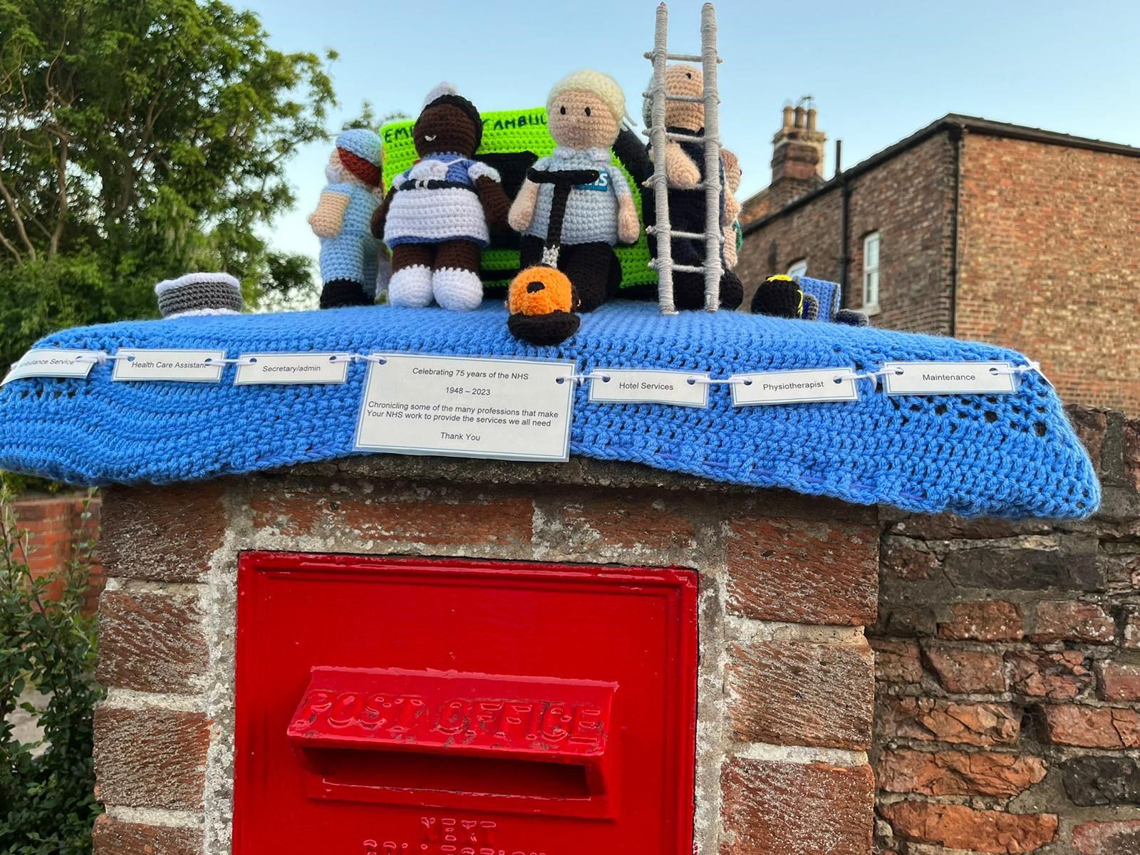 Creative post box celebrations for NHS are first class - Tees Esk and ...