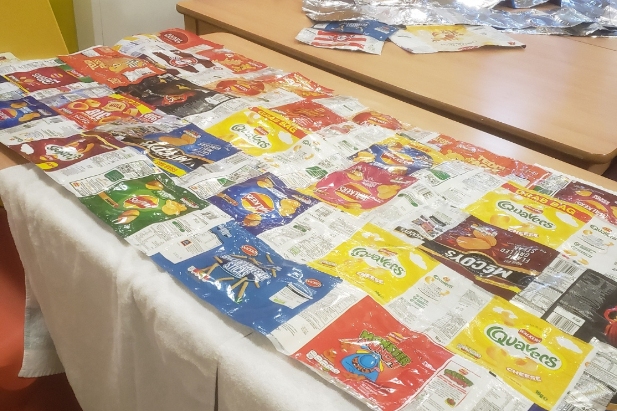 Crisp packet project helps the homeless - Tees Esk and Wear Valley NHS ...