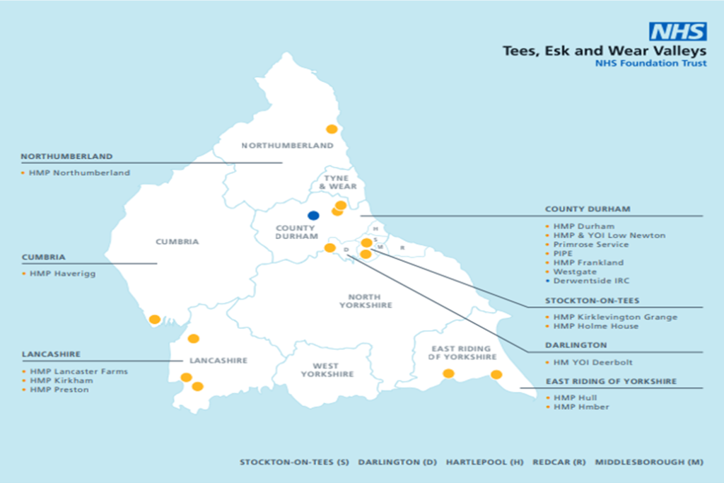 Health and Justice Services - Tees Esk and Wear Valley NHS Foundation Trust