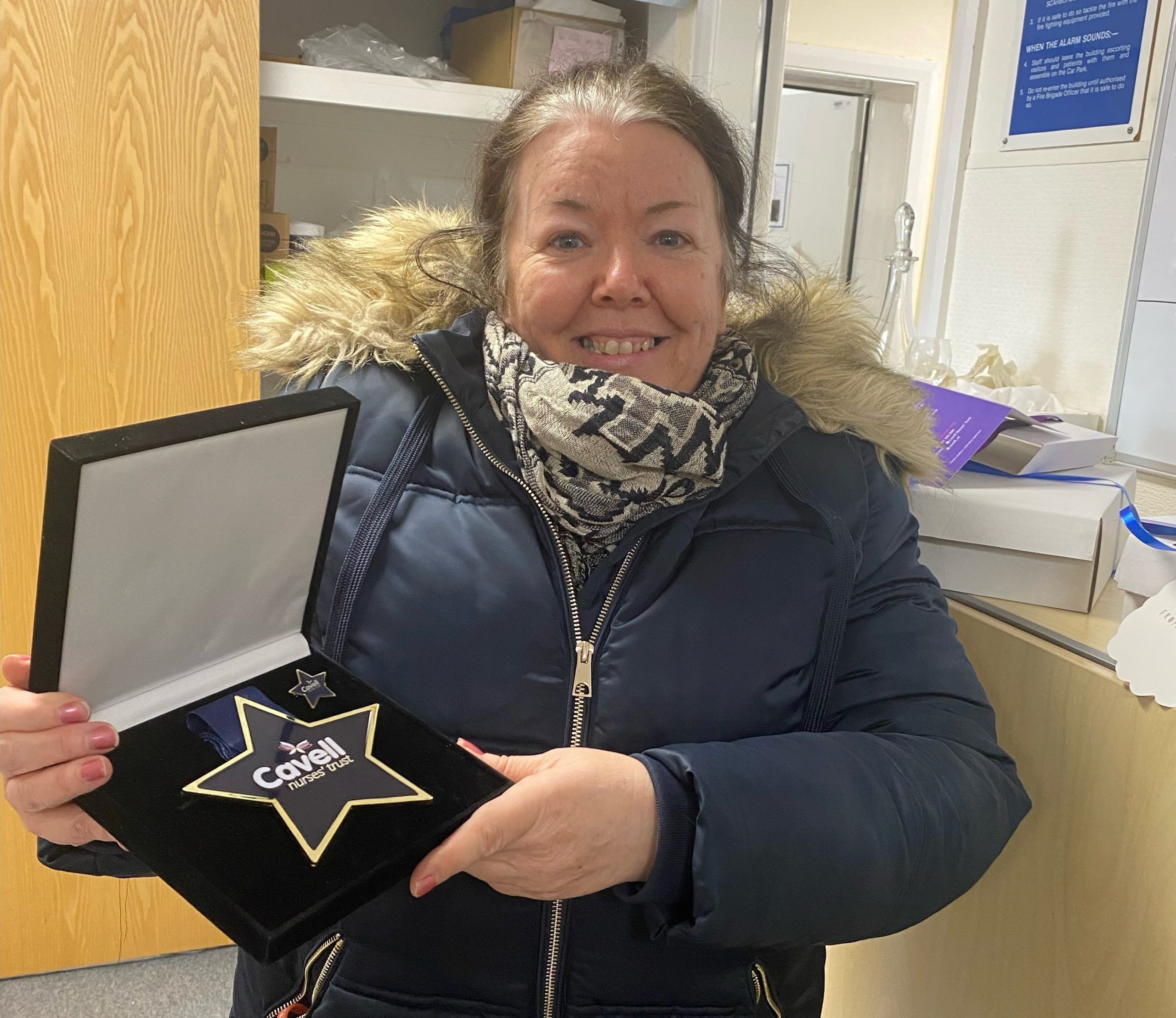 Super Suzanne wins award for staff wellbeing - Tees Esk and Wear Valley ...