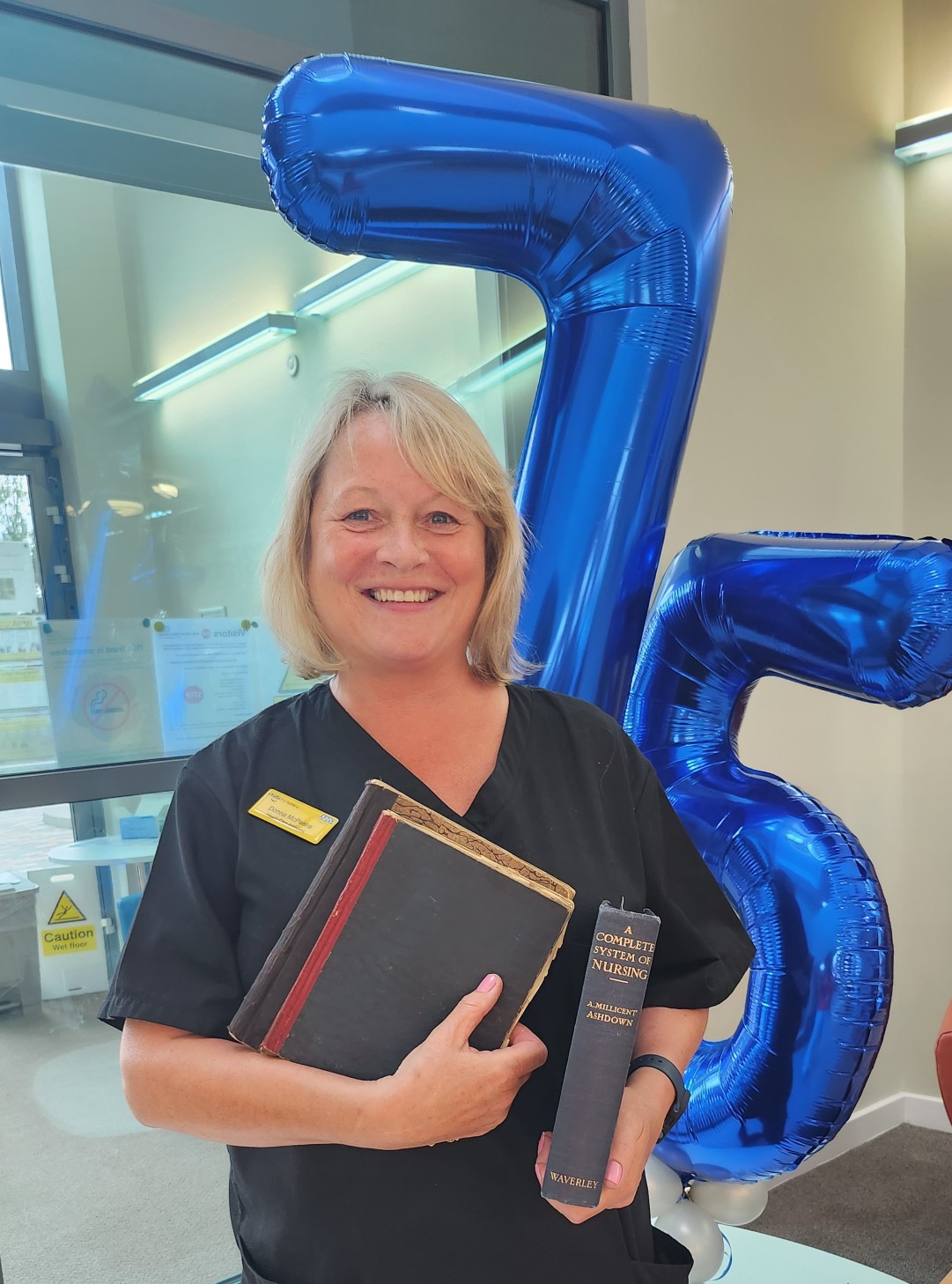NHS stalwart returned from retirement during Covid – and is still ...