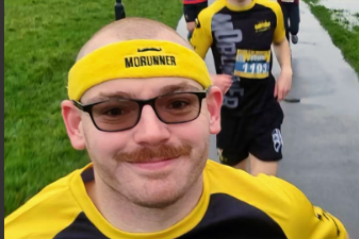 Staff member takes on Movember half marathon - Tees Esk and Wear Valley ...