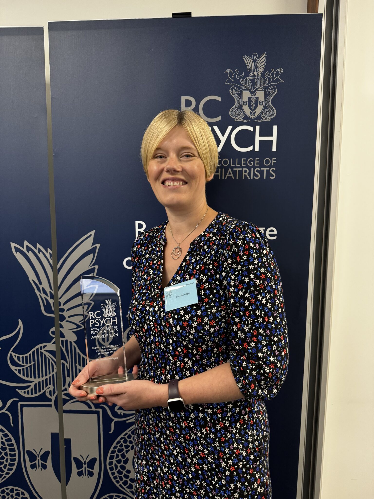 Dr Gilligan wins at RCPsych awards - Tees Esk and Wear Valley NHS ...