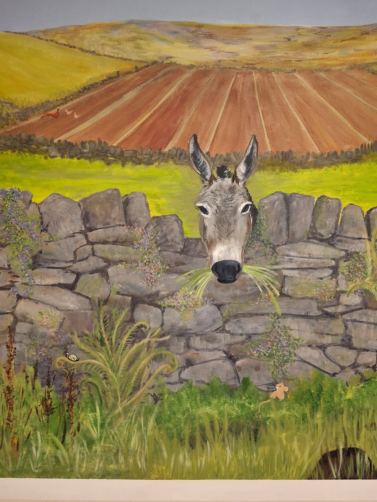 The mural of the story is to enjoy the countryside - Tees Esk and Wear ...