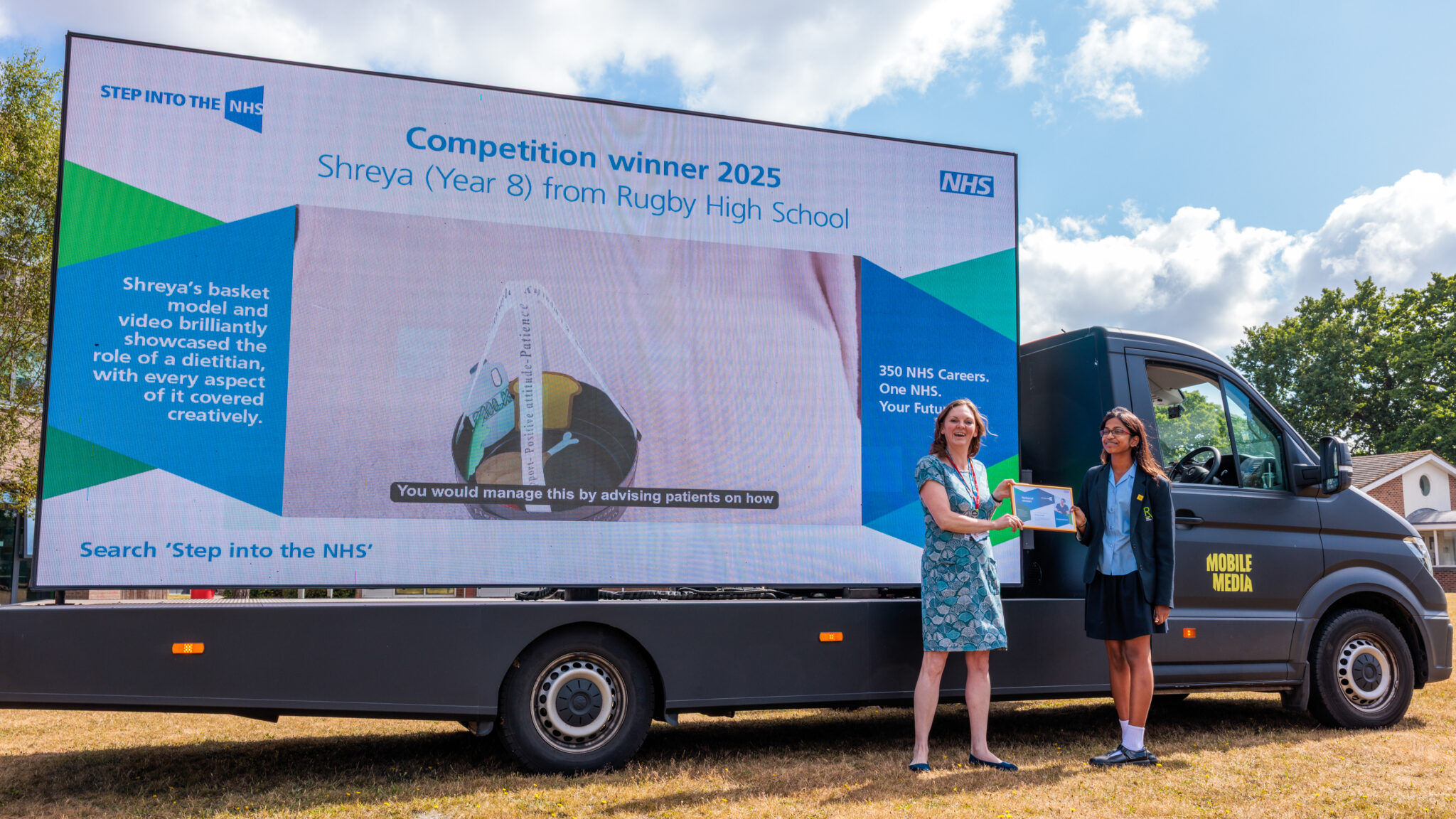 Step into the NHS Schools' Competitions Now Open - Tees Esk and Wear ...